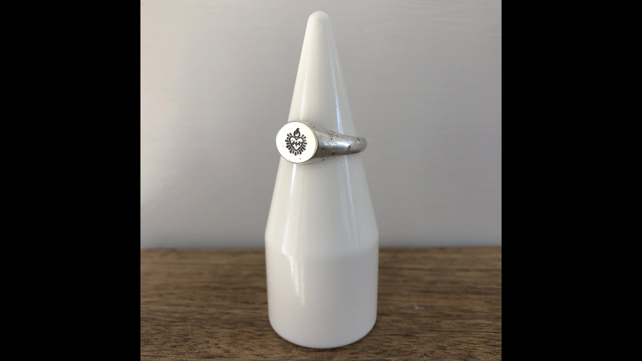 Making a Silver Signet Ring - YouTube