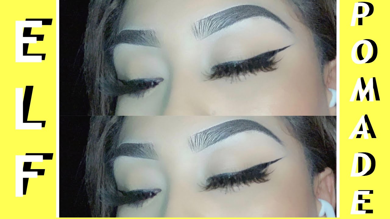 Eyebrow Tutorial for beginners using Elf Pomade (Soap Trick) - YouTube