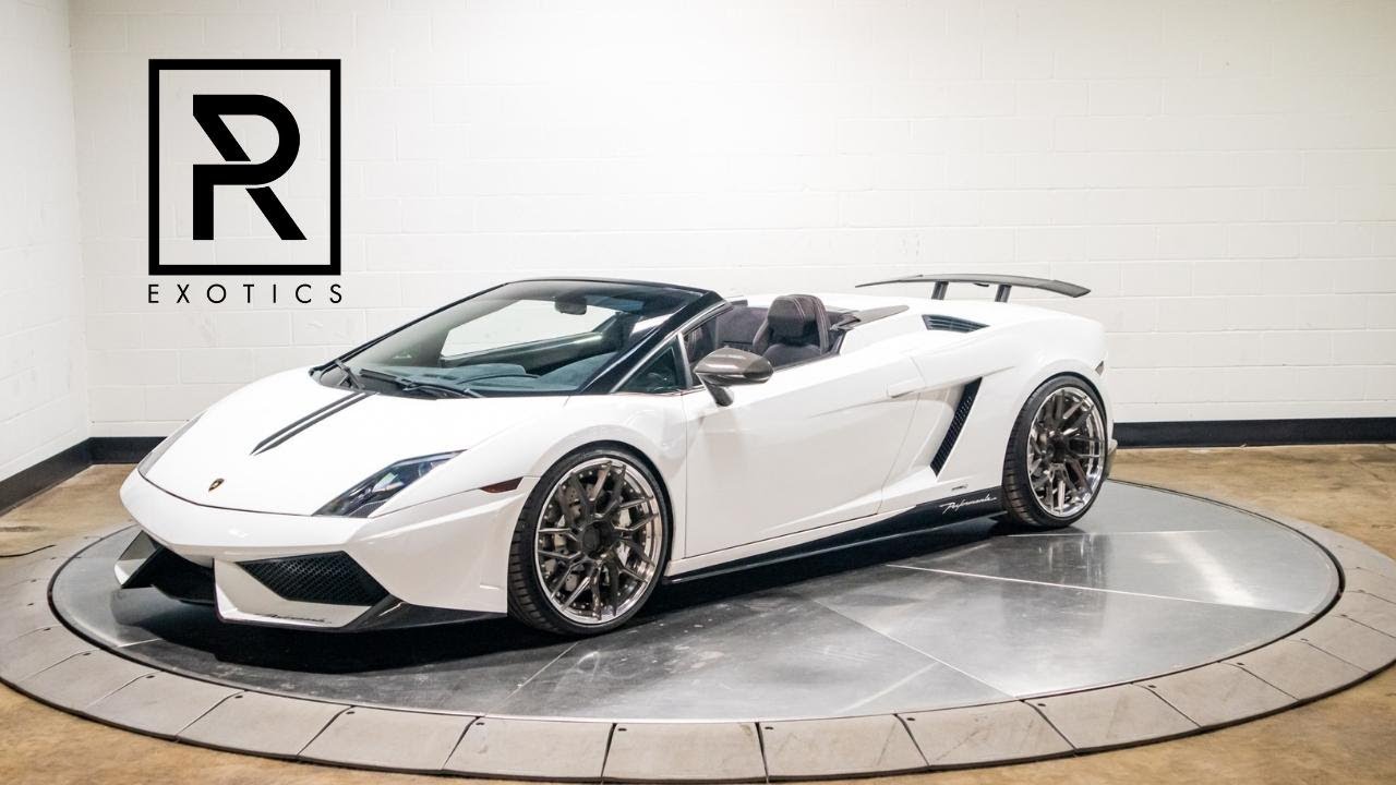 Custom Lamborghini Gallardo Spyder