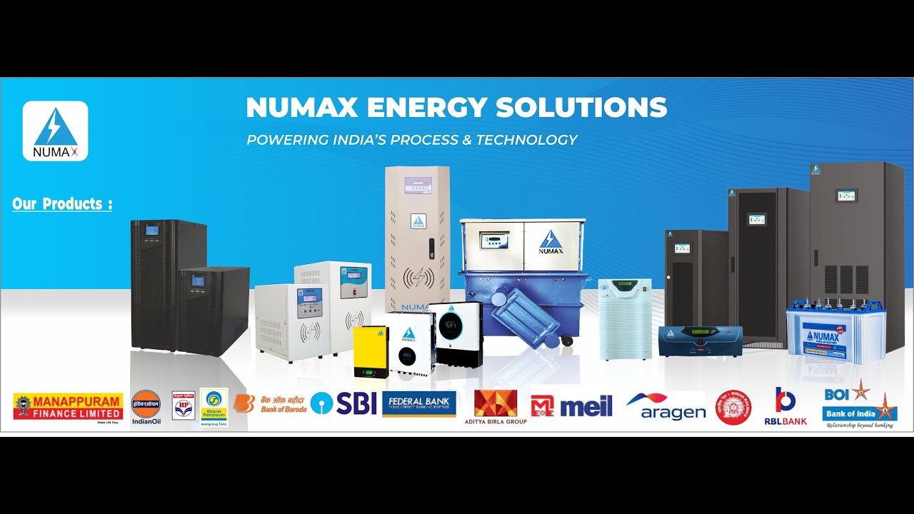 NUMAX ALL PRODUCTS - YouTube