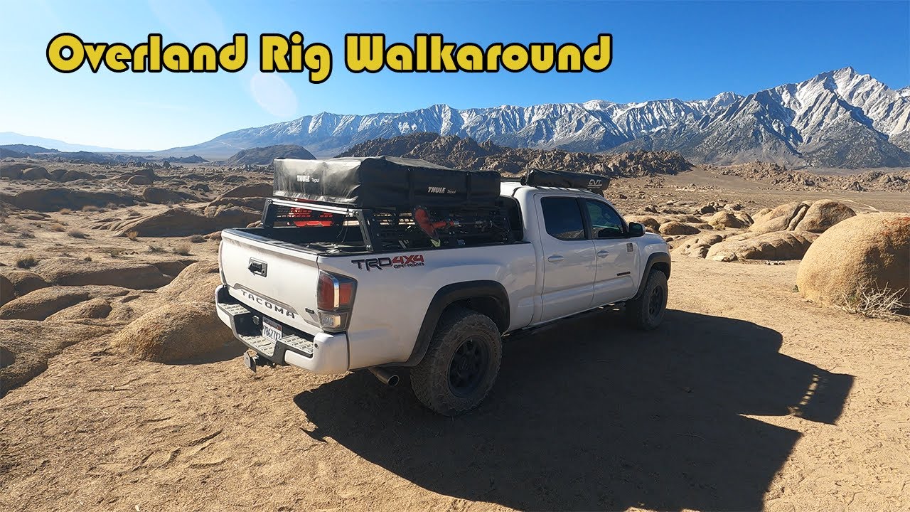 Epic Overland Rig Walkaround | 3rd Gen Toyota Tacoma - YouTube
