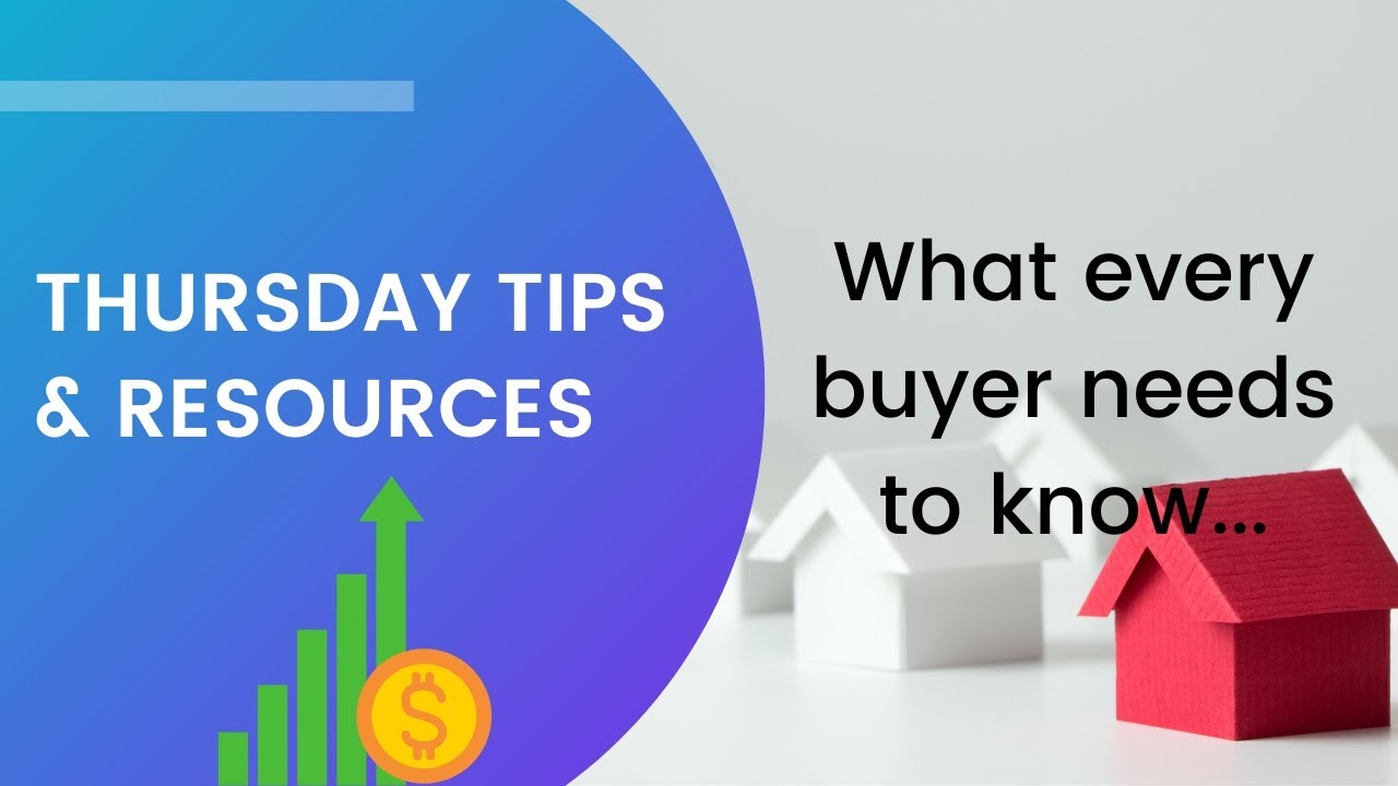 Thursday Real Estate Tips: what every buyer should know - Lisa Doyle ...
