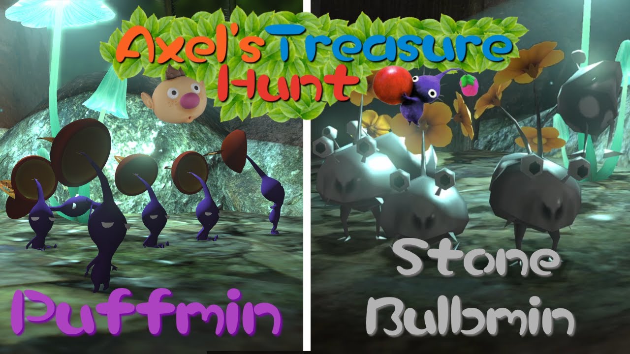 Axel's Treasure Hunt - Puffmin & Stone Bulbmin Introduction | WIP ...