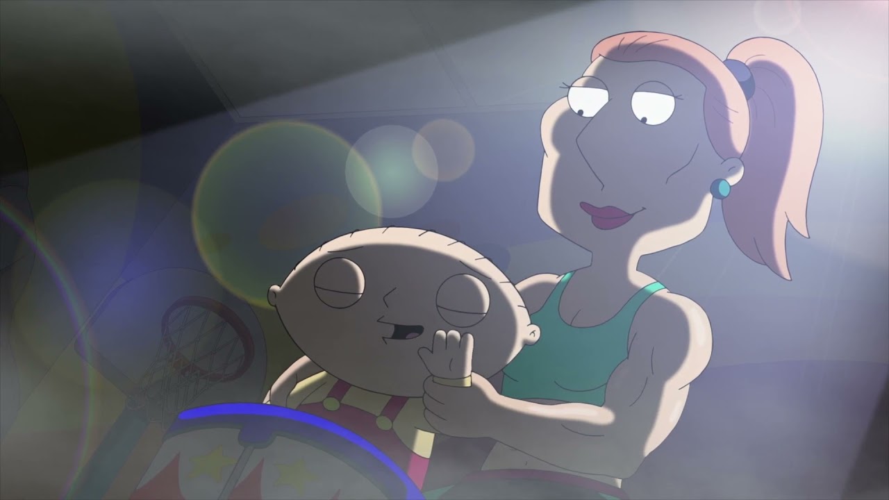 Stewie and Lois at the Drum Circle - YouTube
