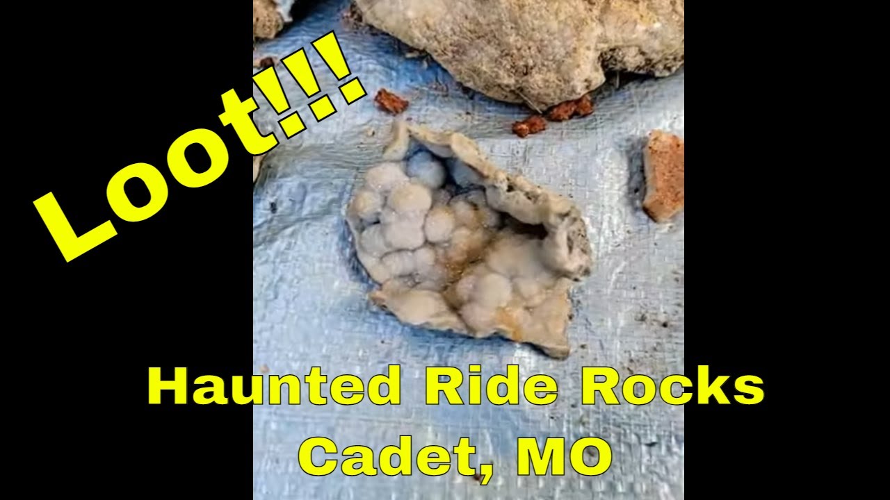 LOOT!!! - Haunted Ridge Rocks quartz druze. - YouTube