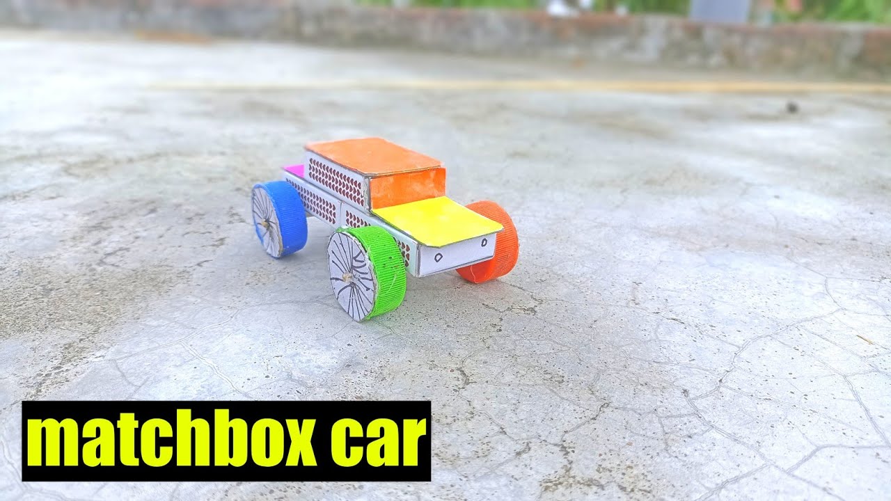 Today's topic "How to make a toy car at home easy Matchbox car |the ...