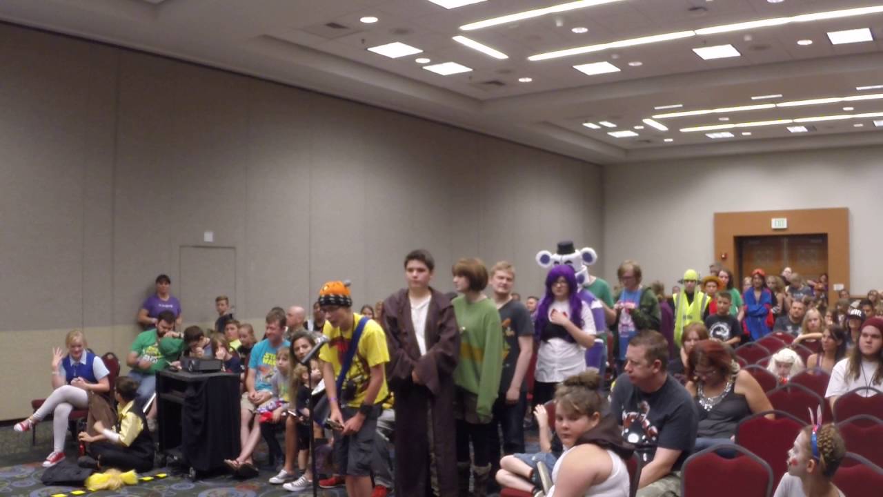 FNAF Panel - Salt Lake Comic Con 2016 (2 of 2) - YouTube