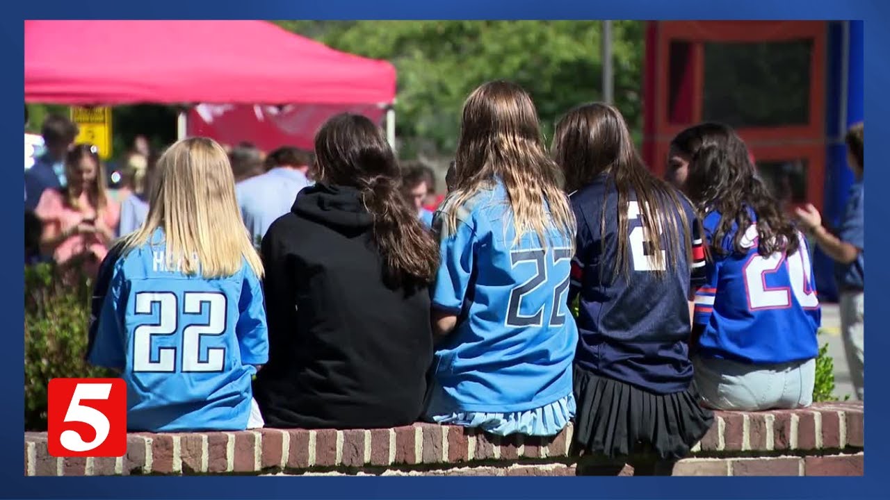 Unity on full display at church's football-themed kickoff event - YouTube