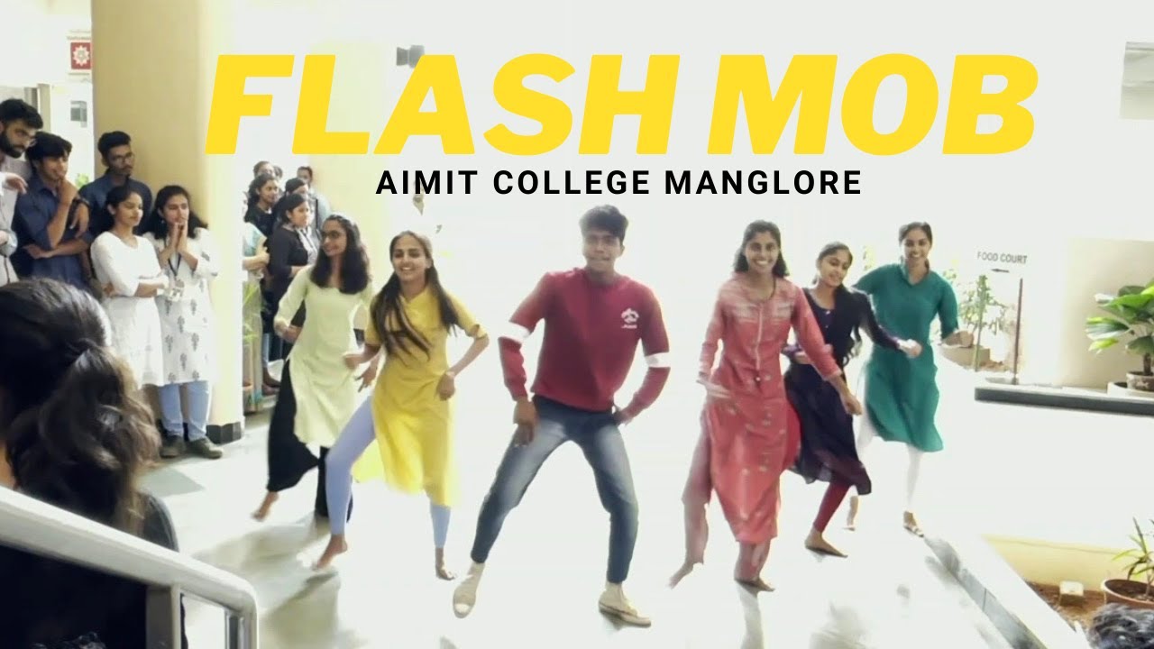 Flash Mob | AIMIT College Mangalore | Akshay Kumar | - YouTube