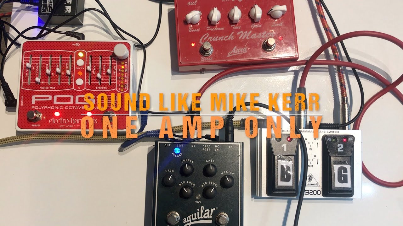 How To Sound Like Mike Kerr - Royal Blood | One Amp Only | Quickest ...