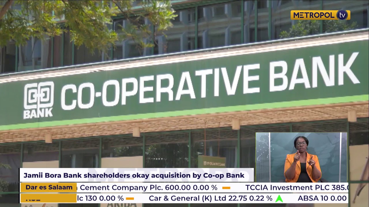 Jamii Bora Bank shareholders okay acquisition by Co-operative Bank ...