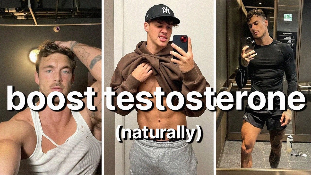 how to increase testosterone naturally - YouTube