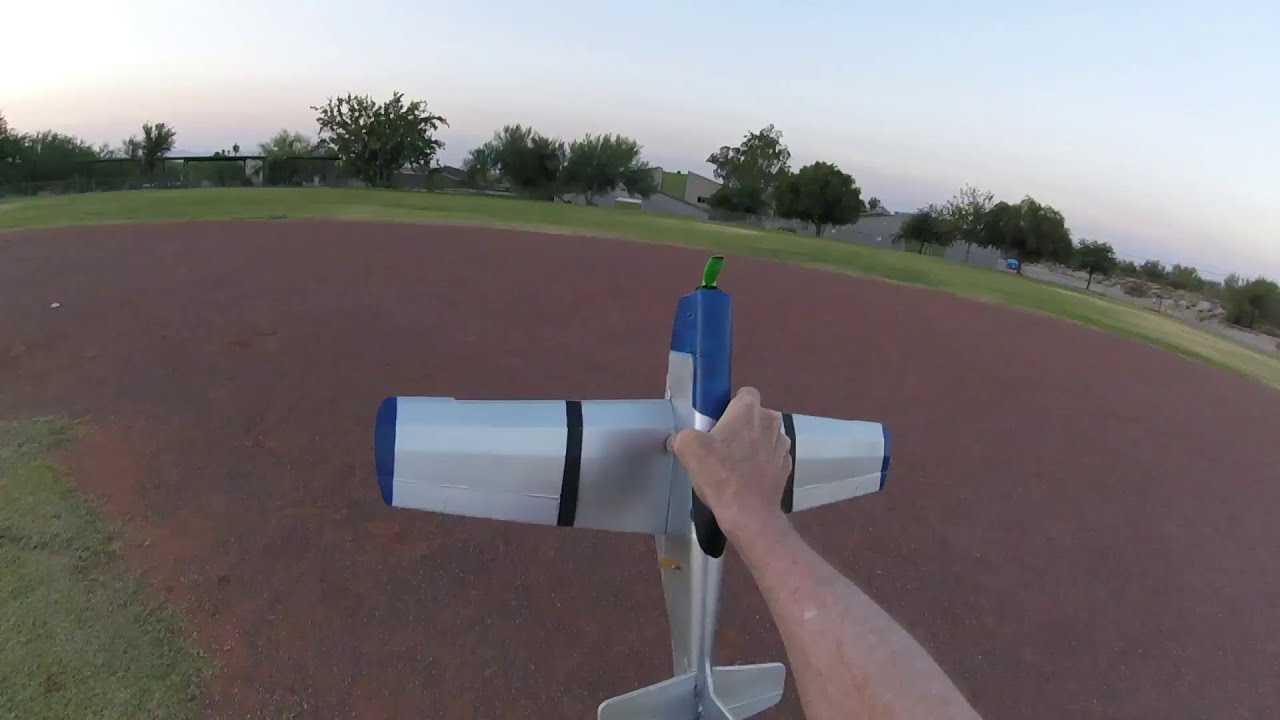 FT Mini Mustang 3 First Flights - YouTube