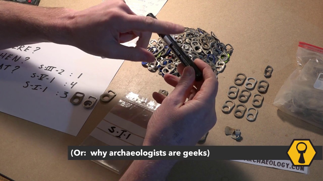 Pull Tab Archaeology Research 101 Geek excerpt tip - YouTube