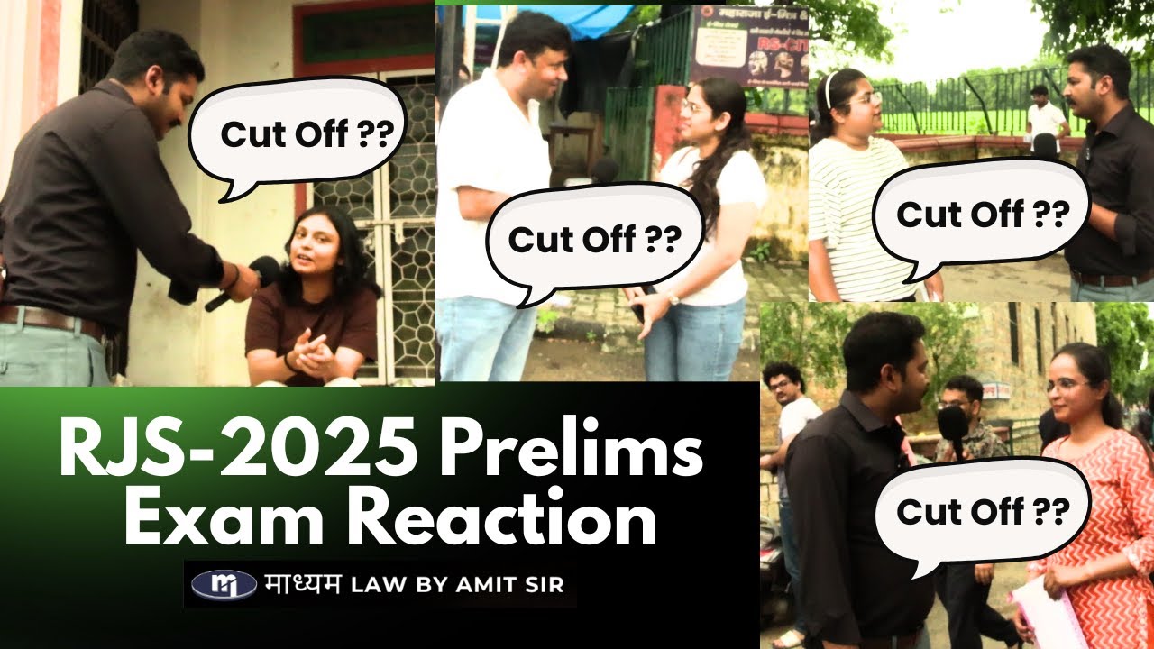 RJS 2025 Exam Paper Review || Rajasthan Judiciary exam 2025 Feedback ...