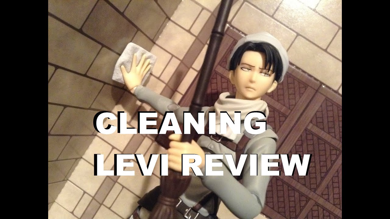 Figma Cleaning Levi Review Attack On Titan Figure - YouTube