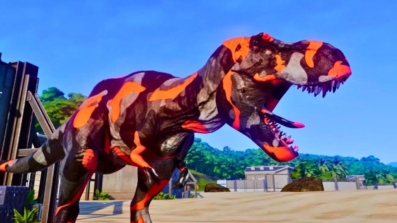 Camo Zombie Tyrannosaurus Rex epic battles vs Kaiju Indominus Rex, What ...