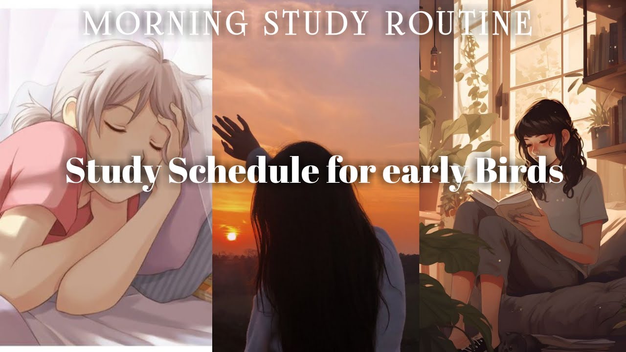 Study schedule for early Birds in tamil|Morning Study Routine|Study ...
