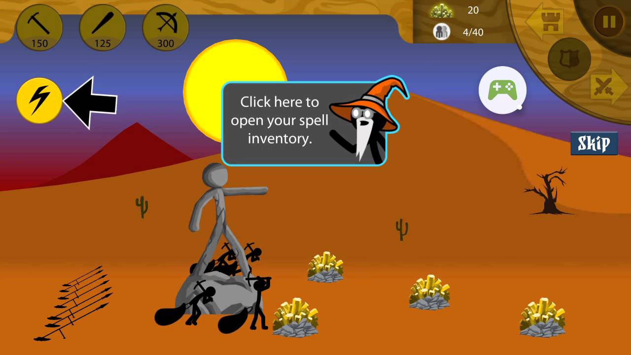 Stick War: Legacy - Miner Rush Abilty. - YouTube