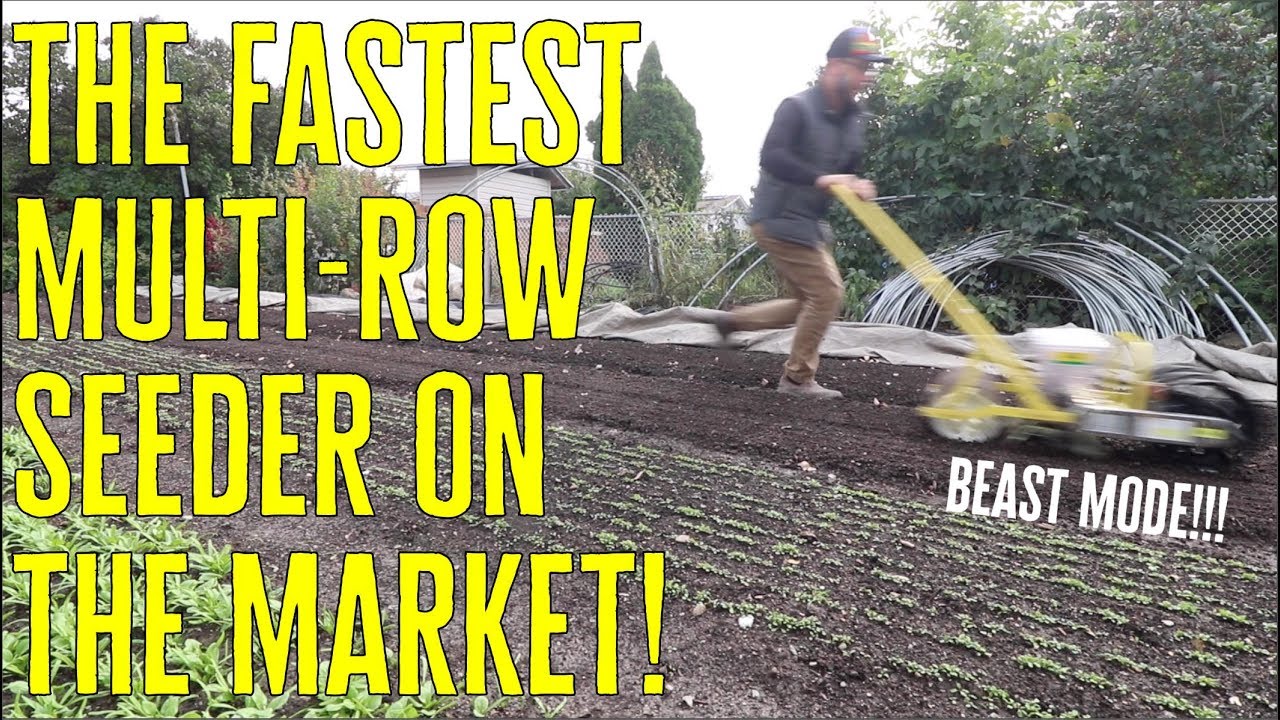 Multiple Row Garden Seed Planter | Fasci Garden