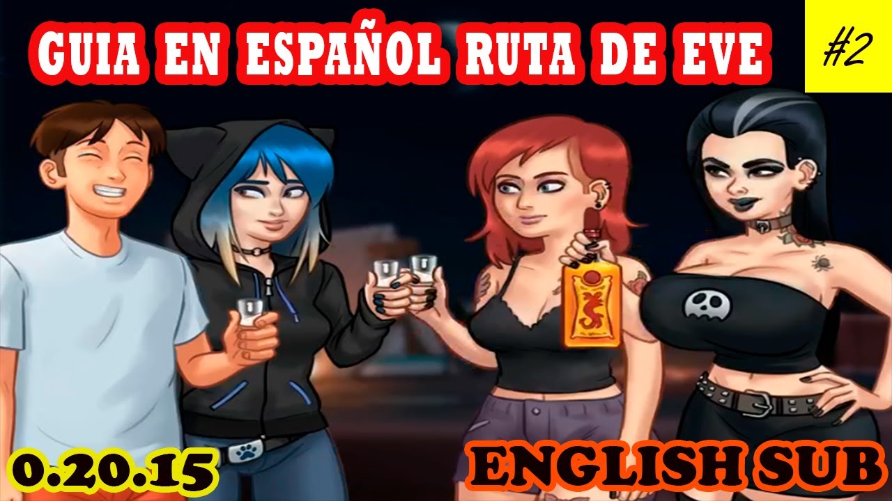 Summertime Saga Tutorial de la Ruta de Eve en Español | PARTE 2 | - YouTube