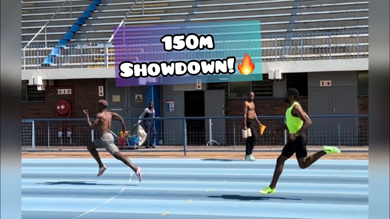 150m time trial show down 15.60 seconds || track & field - YouTube