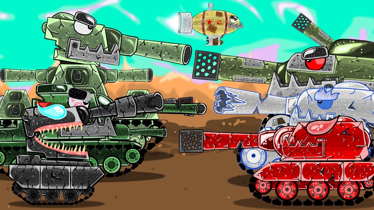 Все мультики про танки подряд. Весь 8-ой сезон - Мультики про танки ...