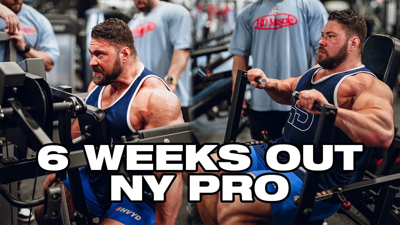6 WEEKS OUT NY PRO UPDATE ft. ROBIN STRAND - YouTube