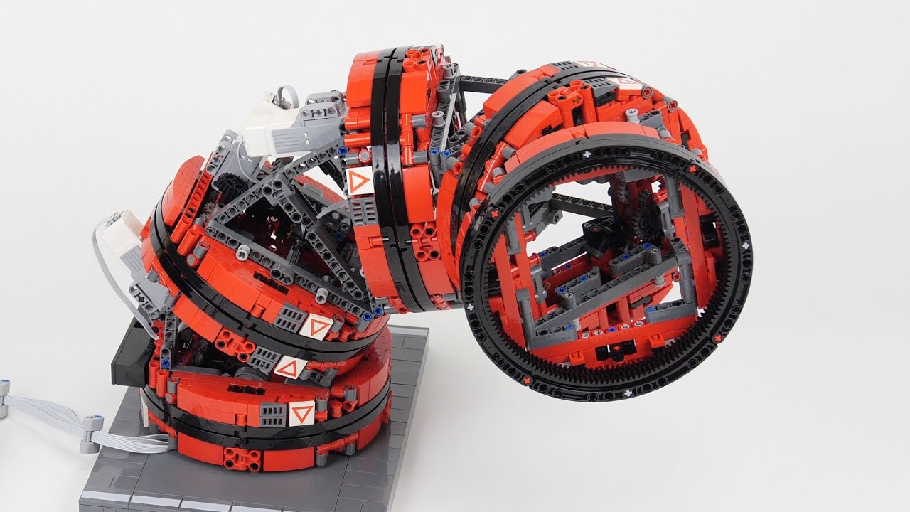 LEGO Oblique swivel joint mechanisms - YouTube