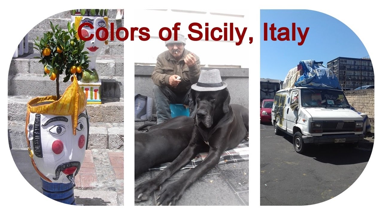 Colors of Sicily, Italy Part 2 - YouTube