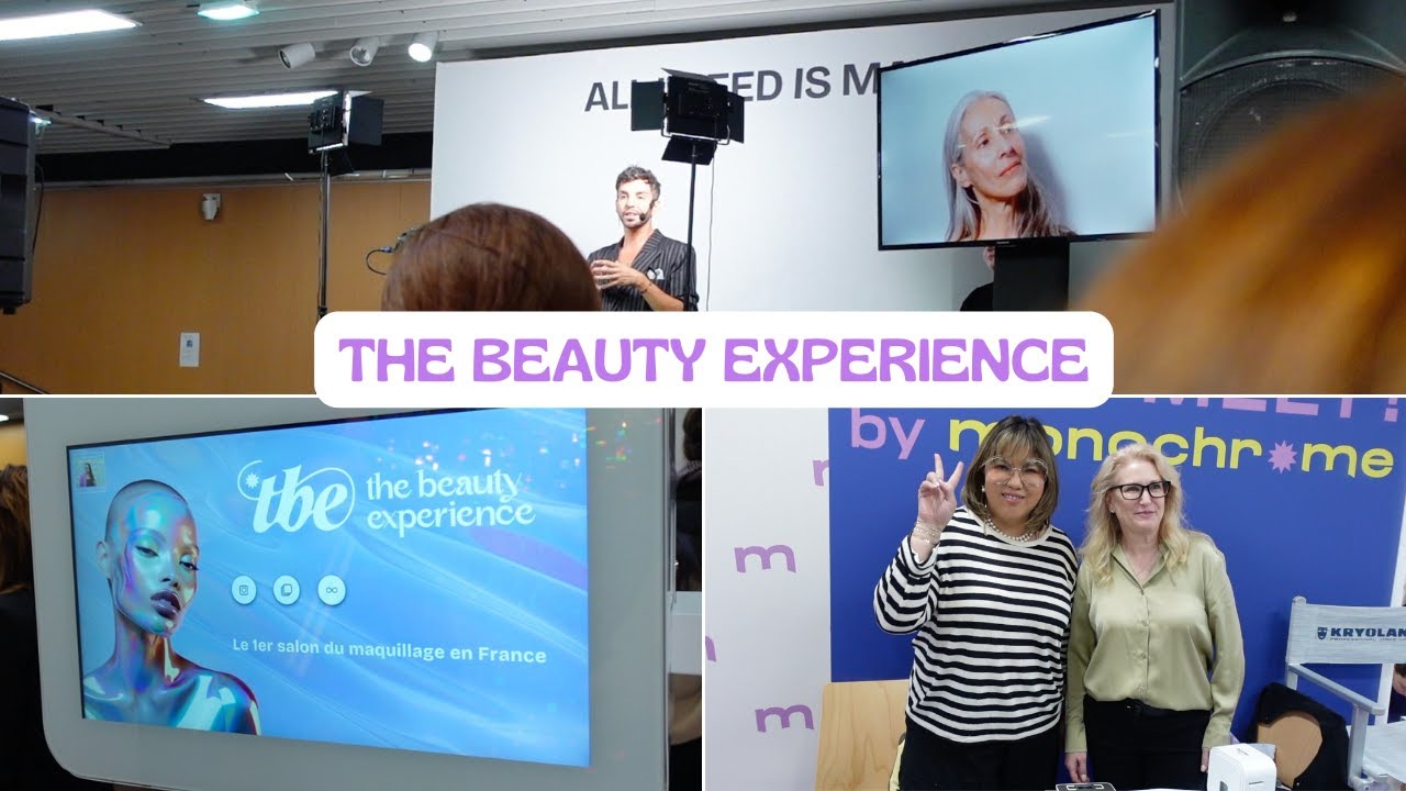 VLOG : The beauty experience, le premier salon du maquillage en France ...