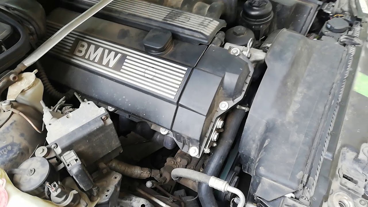 BMW 523 m52b25 good engine sound - YouTube