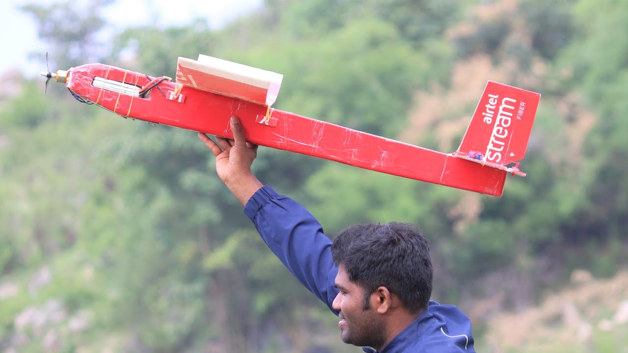 How To Make a Airplane - Flying Aeroplane - YouTube