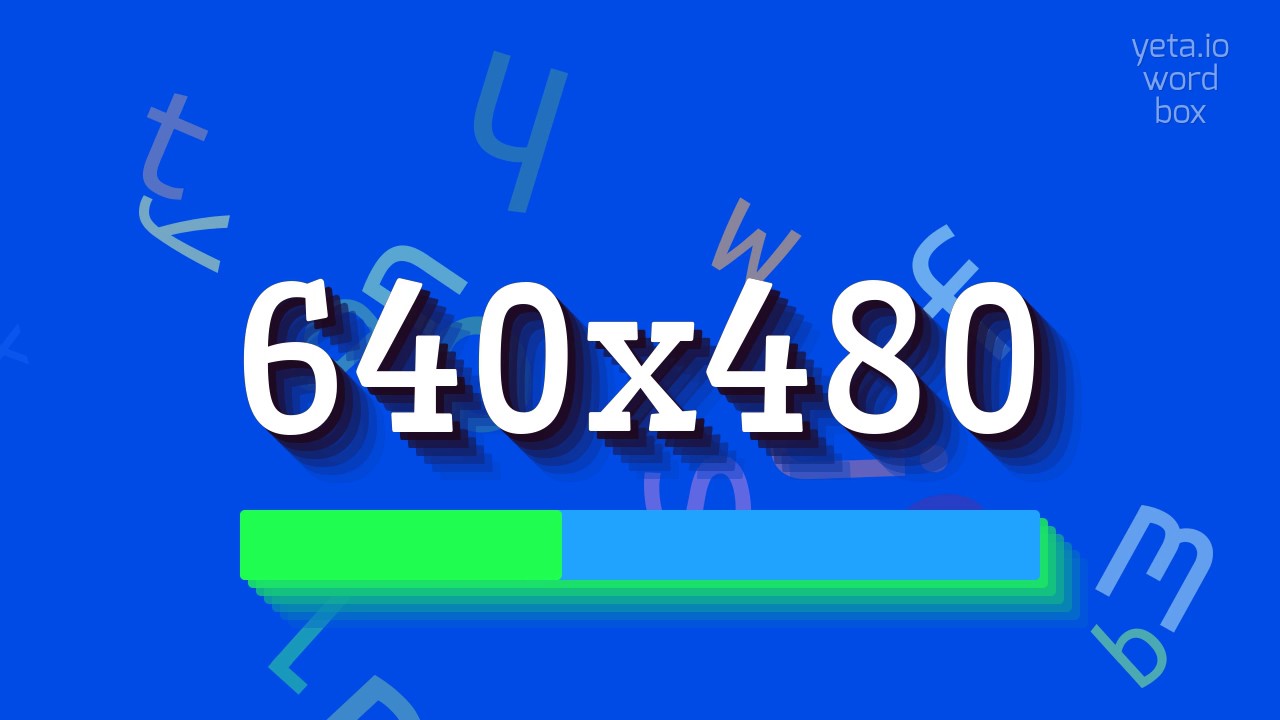 How to say "640x480"! (High Quality Voices) - YouTube