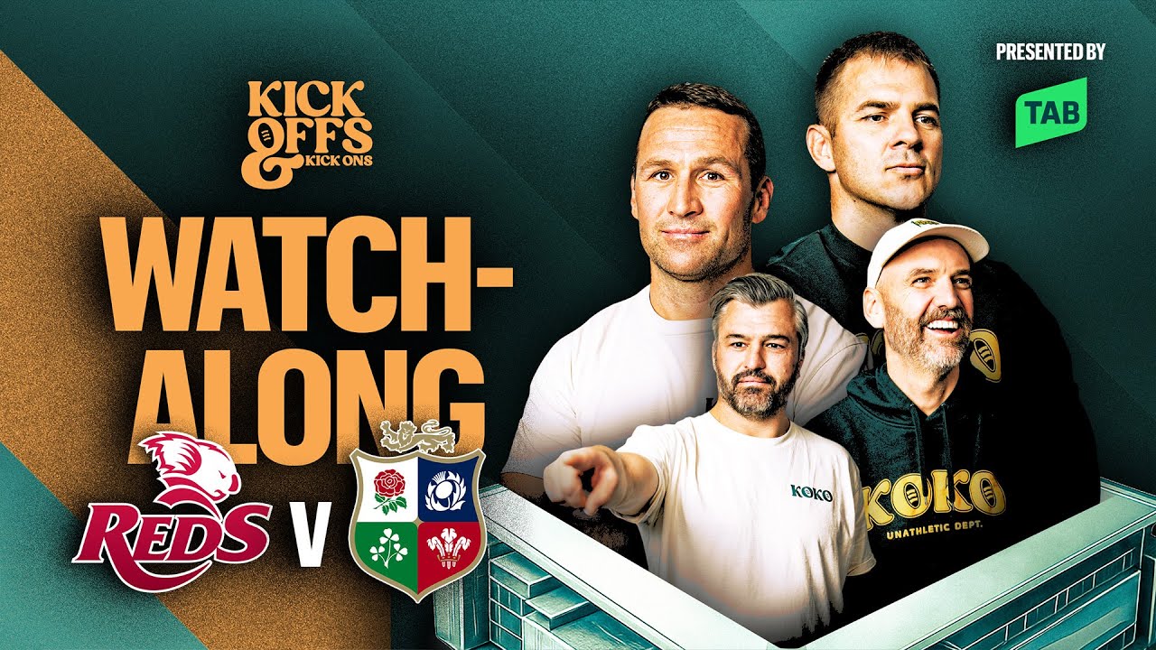Queensland Reds v The British & Irish Lions | LIVE WATCH-ALONG - YouTube