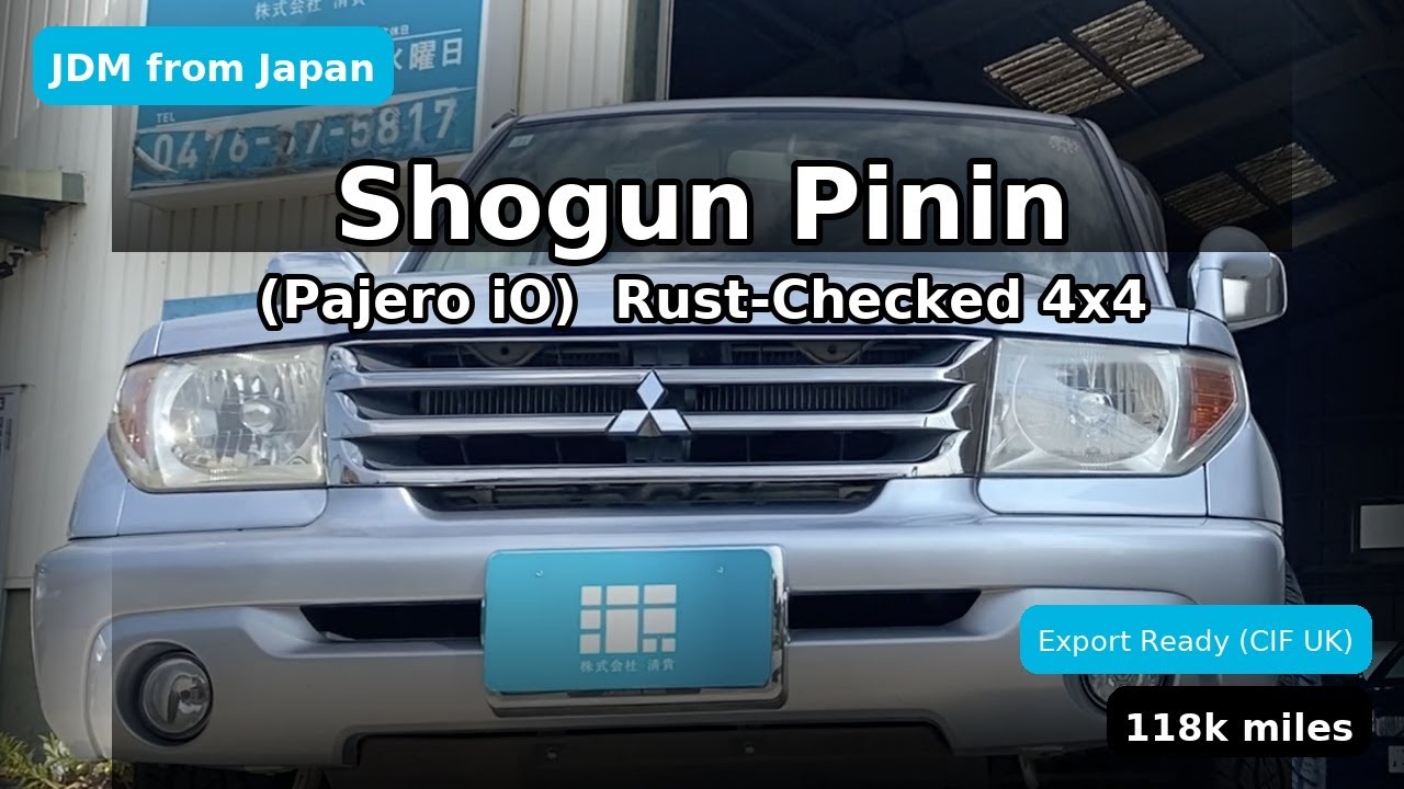 Japanese Mitsubishi Shogun Pinin (Pajero iO) – Honest High-Mileage ...