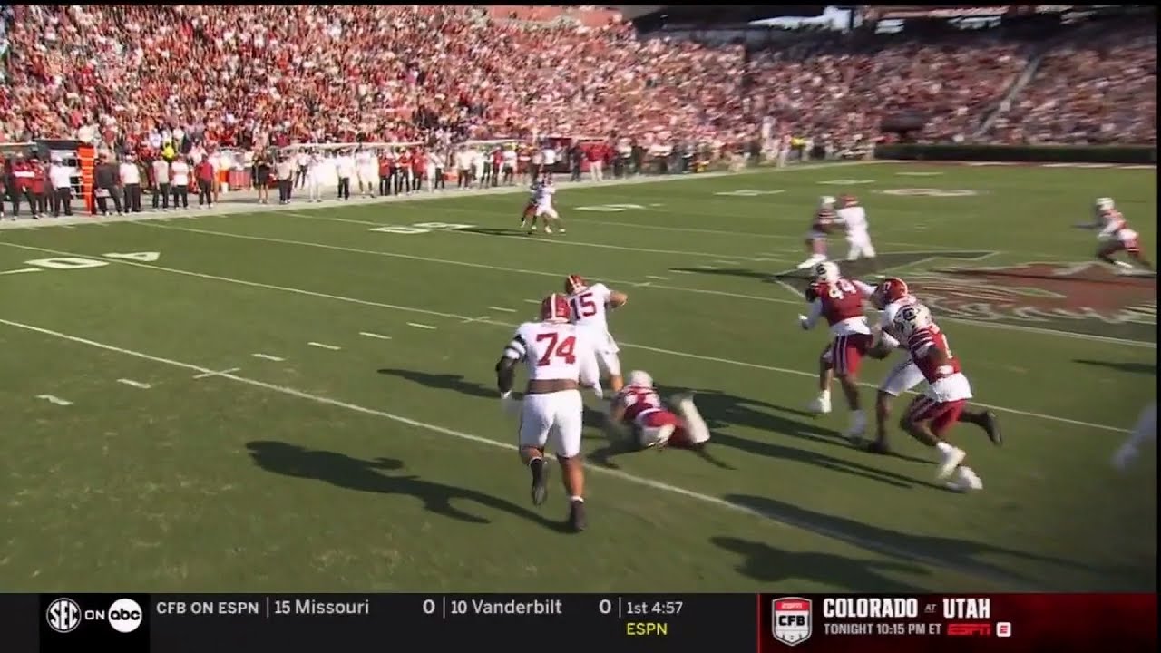 2025 USC vs Alabama - Bryan Thomas Sack - YouTube