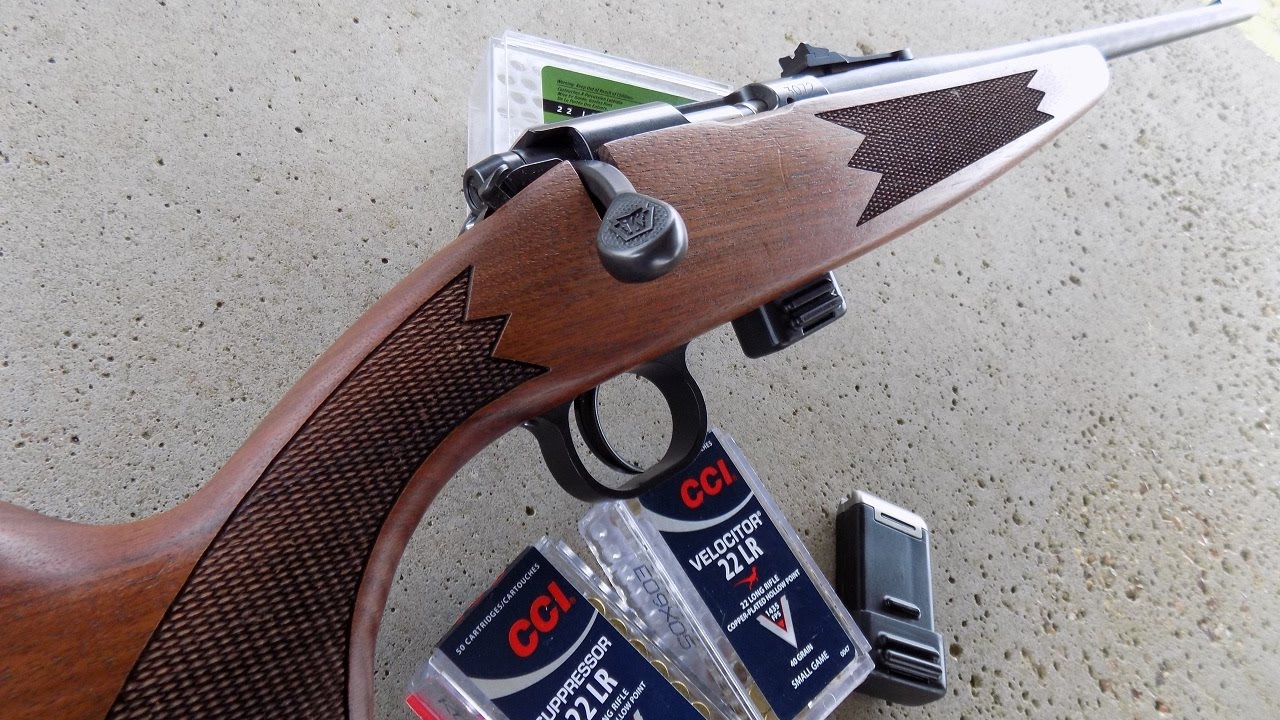 Keystone 722 Compact Rifle 22 LR - YouTube