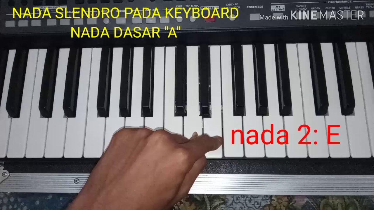 TUTORIAL SCALE TUNING SLENDRO "A" Korg Pa600 - YouTube