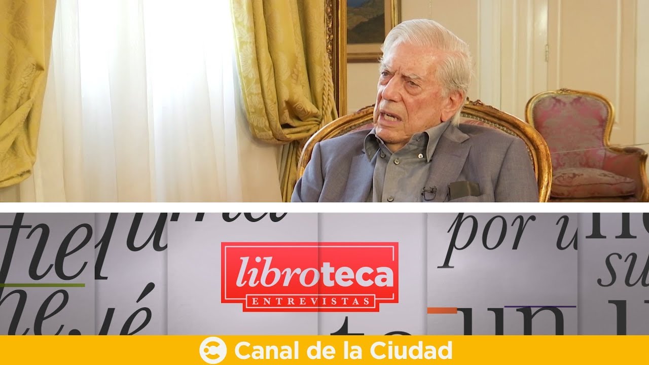 Entrevista mano a mano con el escritor Mario Vargas Llosa en Libroteca ...