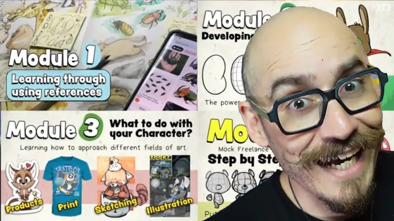 Creating Fun Animal Characters: Course Overview with Rodgon - YouTube