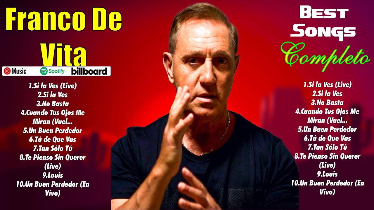 Franco De Vita Mix 2024 - Las Mejores Canciones De Franco De Vita - Lo ...
