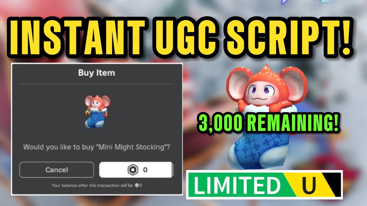 [FREE UGC] Hypergalactic Monkey Quest - Instant UGC Script EASY UGC! - YouTube