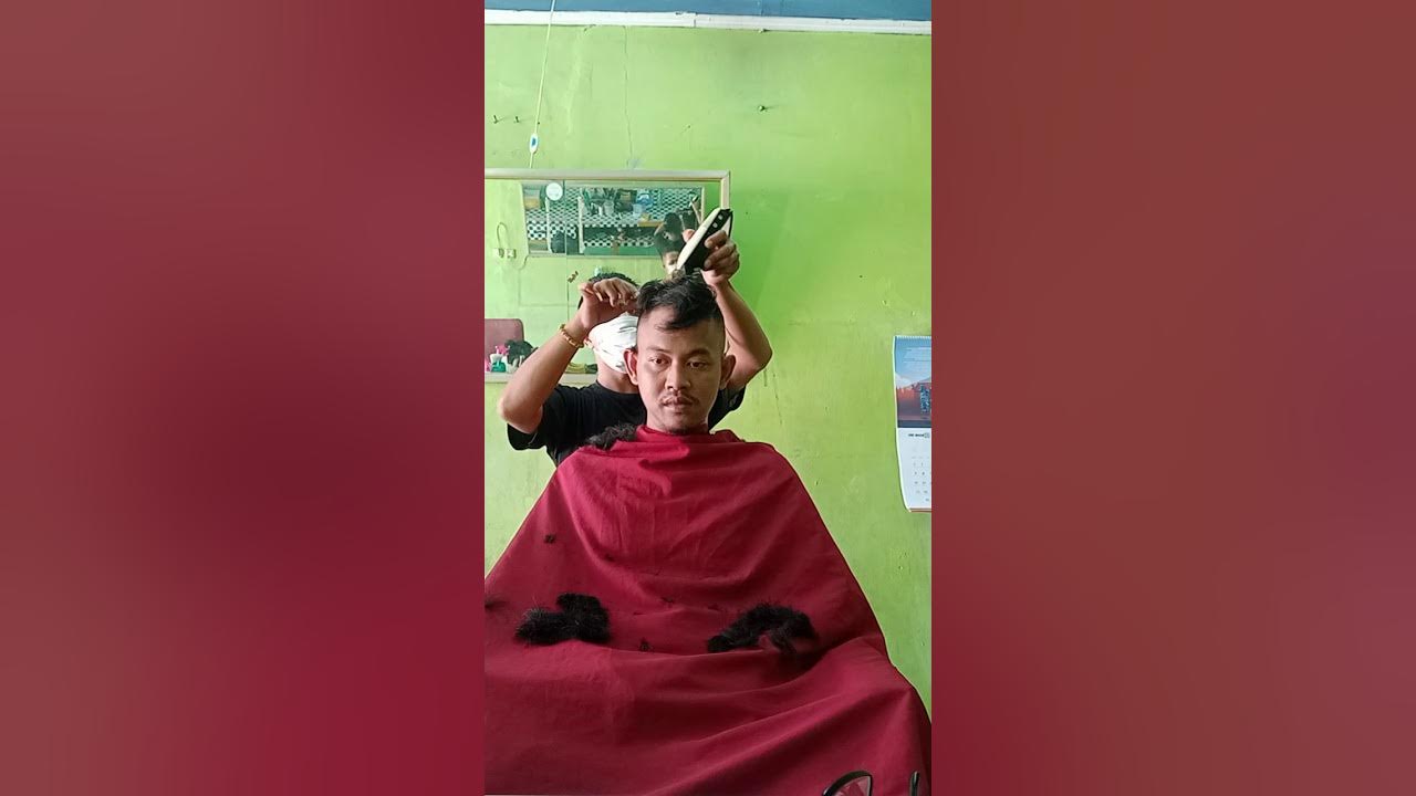 Tutorial potong rambut model cepak - YouTube