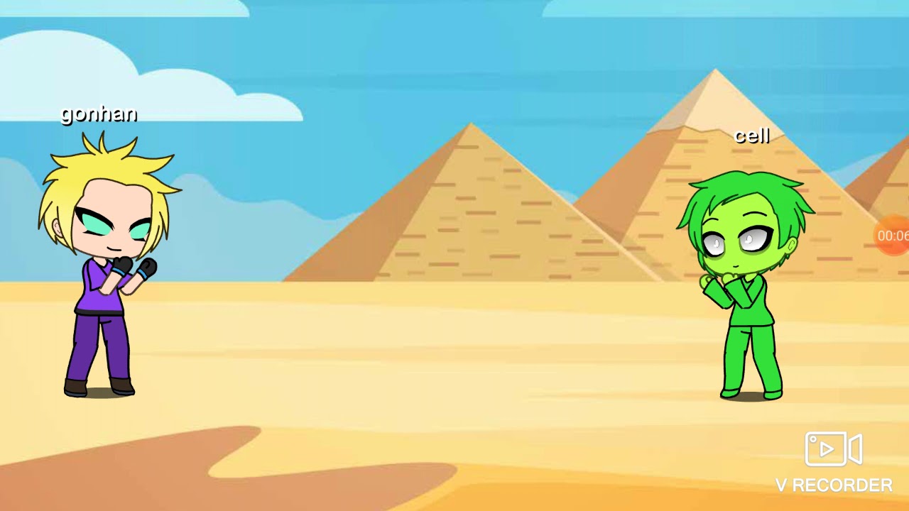 Dragon ball z saga cell gacha life kamehamera - YouTube