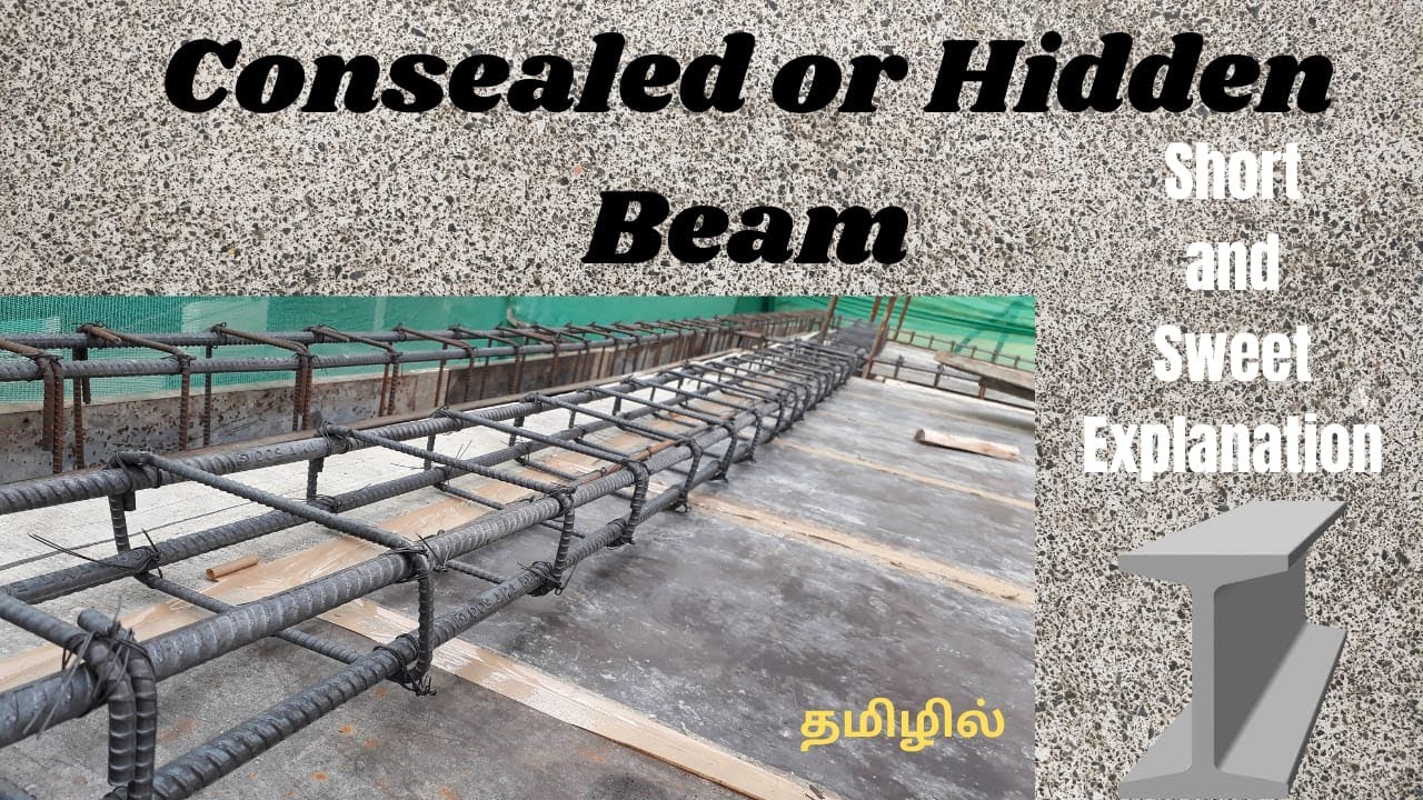 Consealed Beam Details | Hidden Beam Details | தமிழ் | கன்சீல்டு பீம் ...