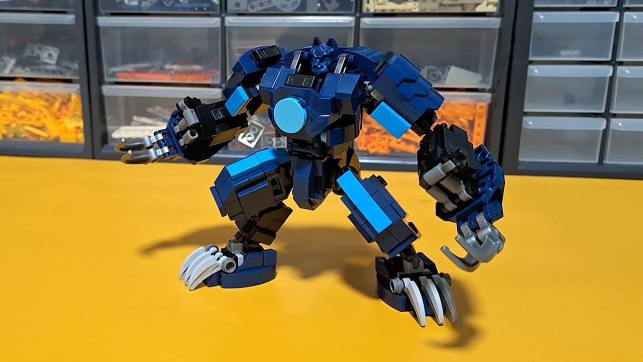 How I turned the bad guys to monsters! Upgraded mech for the Wolf Clan ...