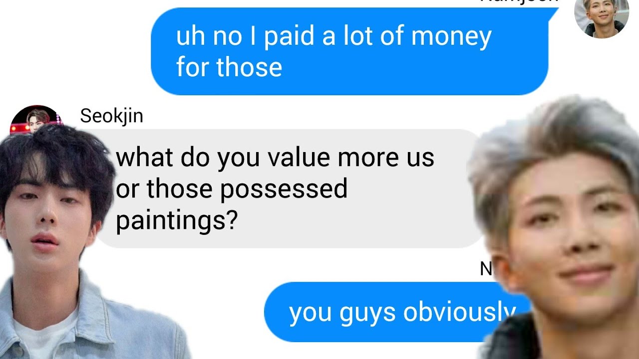 bts texts - namjoon gets possessed pt. 3/7 (the possession) - YouTube