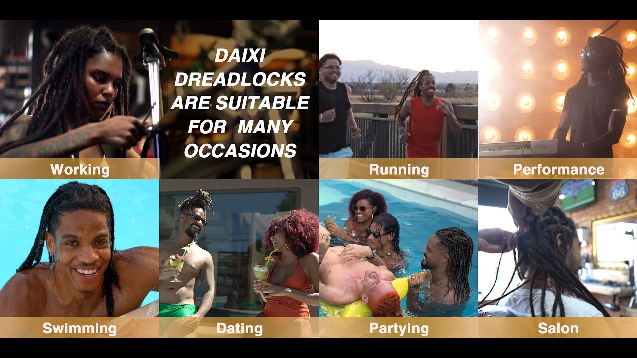 Daixi dreadlocks are natural, soft, durable, beautiful and suitable for ...
