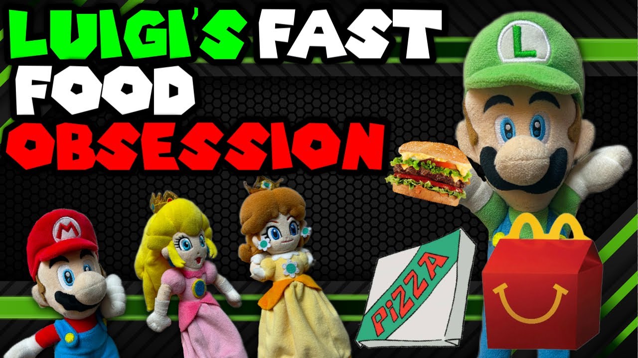 Luigi’s Fast Food Obsession Stupid Mario Bros - YouTube